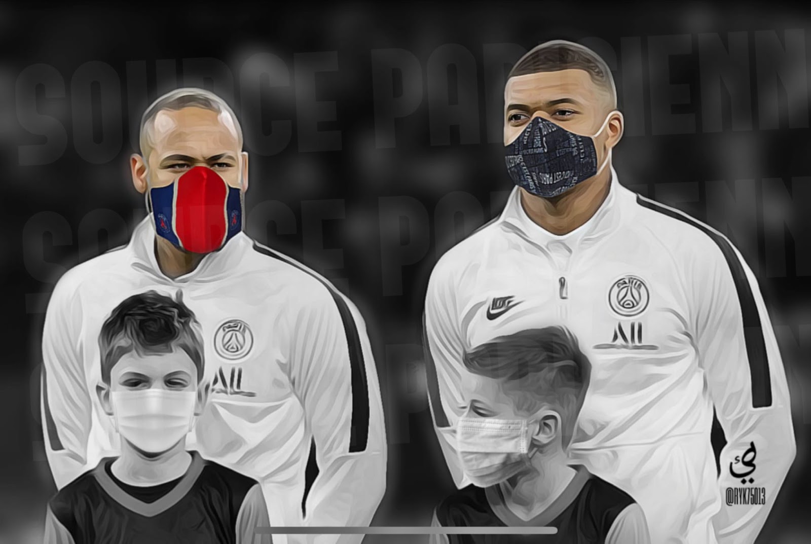 20-21 Home Kit Design: 2 PSG Face Masks Released - Limited to 1,000 ...