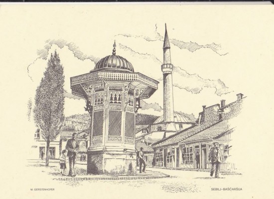 ŠEHER SARAJEVO: Sarajevo u grafici Mirka Gesteinhofera