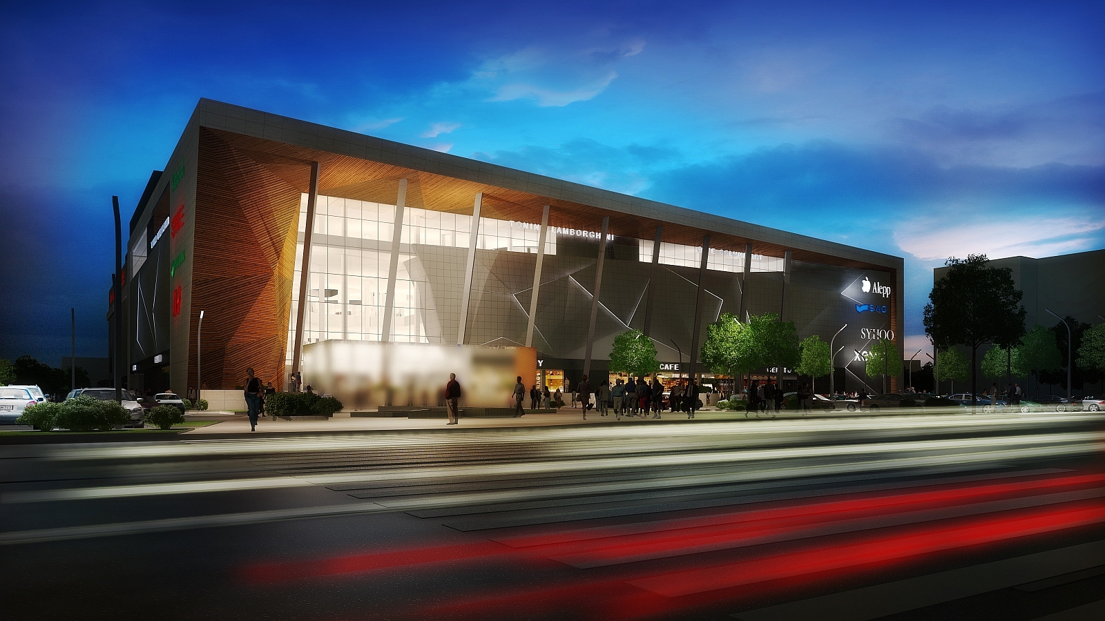 Dronov Architects: Shopping complex