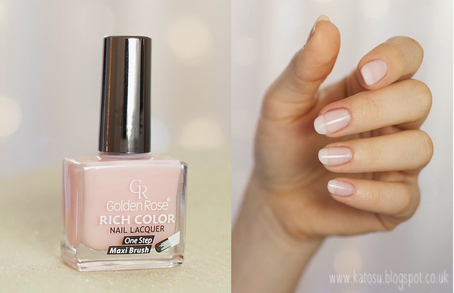 Katosu - Extra: • Lakiery Rich Color Golden Rose - przegląd pastelowych ...