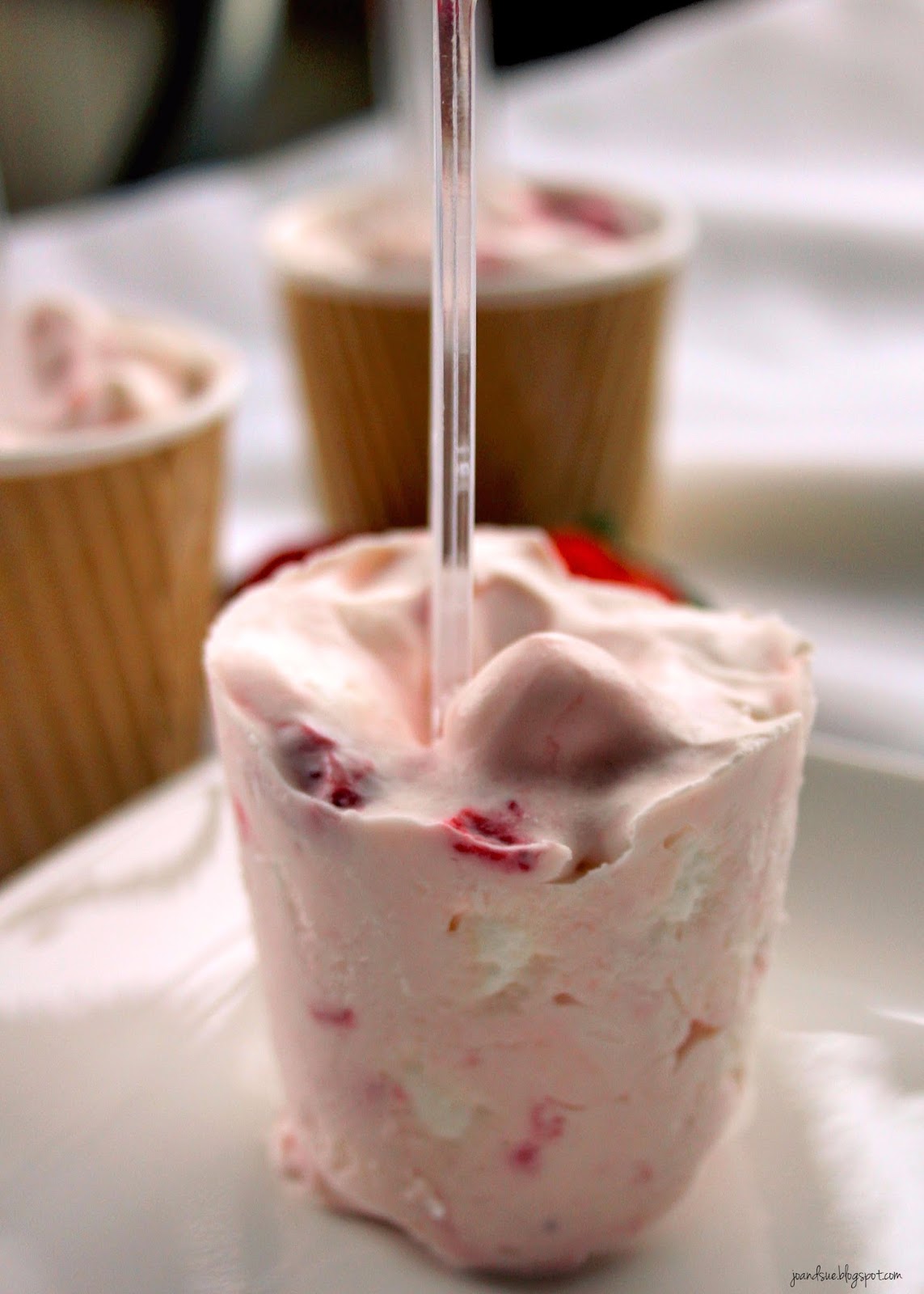 Jo and Sue: Strawberry Cheesecake Snowballs