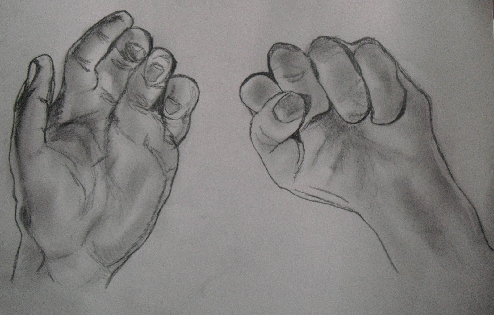 Tekenen: Handen tekeningen