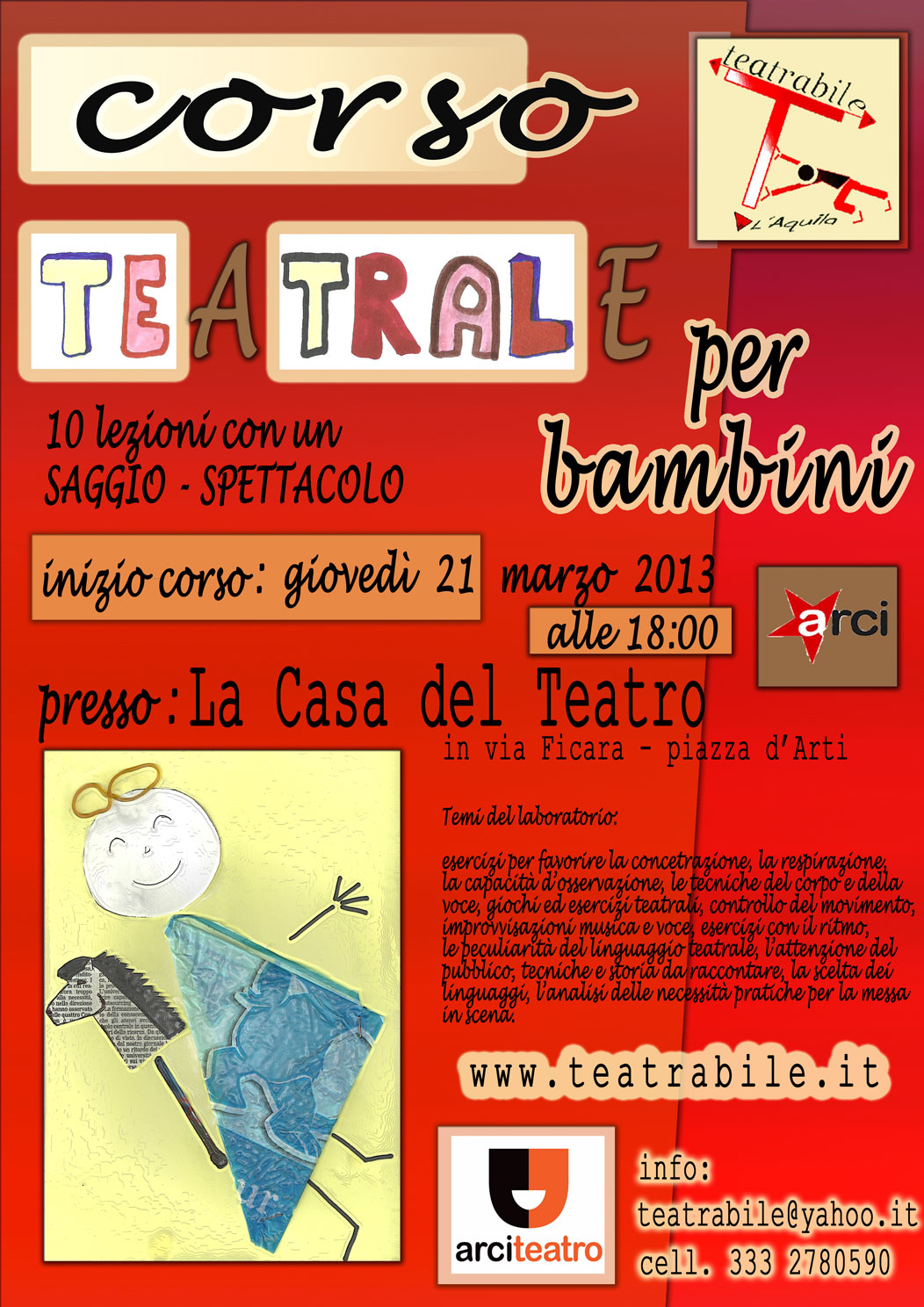 Riprendiamo il cammino: Corso di teatro per bambini