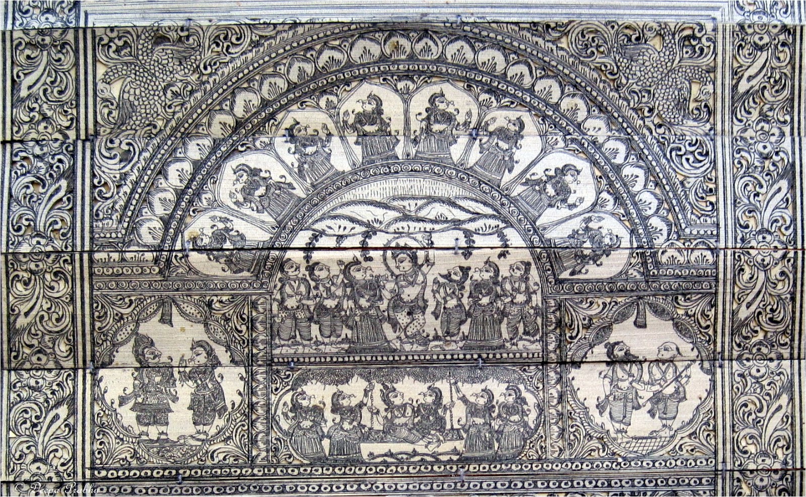 Palm leaf painting - Tala Pattachitra - Random Photography