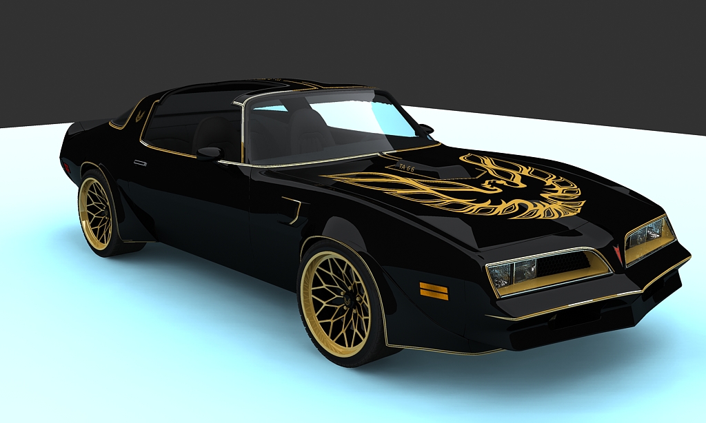 Chris Lewis CG Artist: 77 Pontiac Trans Am