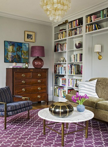 Zahara Dessert: #29: Wall to ceiling library with a rolling ladder