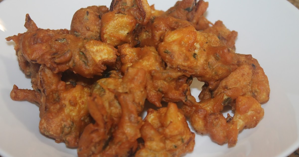 VineelaSiva: Cauliflower Onion Pakoda