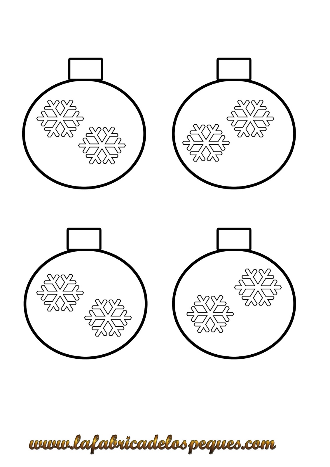 Imprimibles y moldes navideños gratuitos - La fábrica de los peques