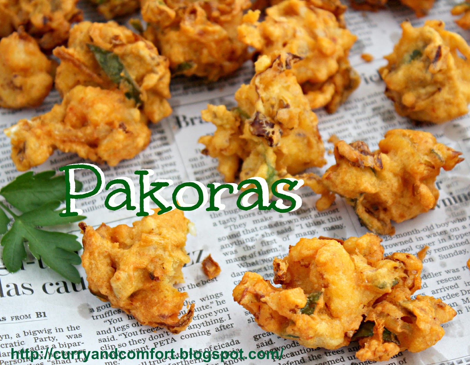 Kitchen Simmer: Vegetable Pakoras (Vegetable Fritters)