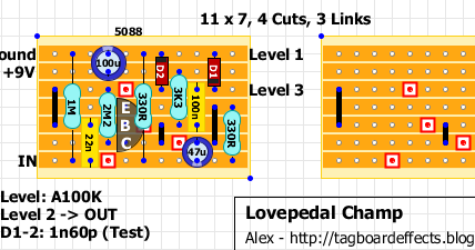 StompBoXed - The Guitar Pedal Builders Repository: Lovepedal Champ