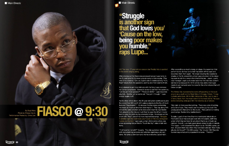 AS Media Coursework: Analysis of 3 Magazines - Double Page Spread