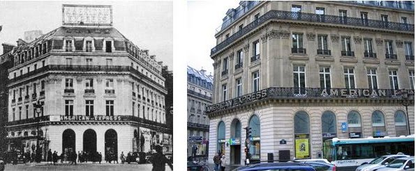 Gutted Arcades of the Past: American Express in Paris