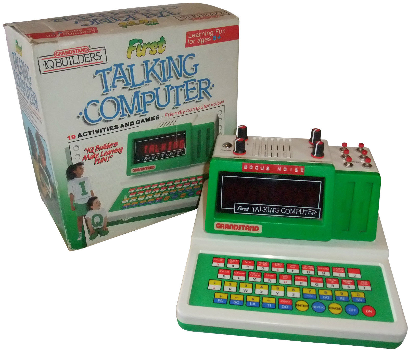 MATRIXSYNTH: Circuit Bent Grandstand IQ Builders First Talking Computer