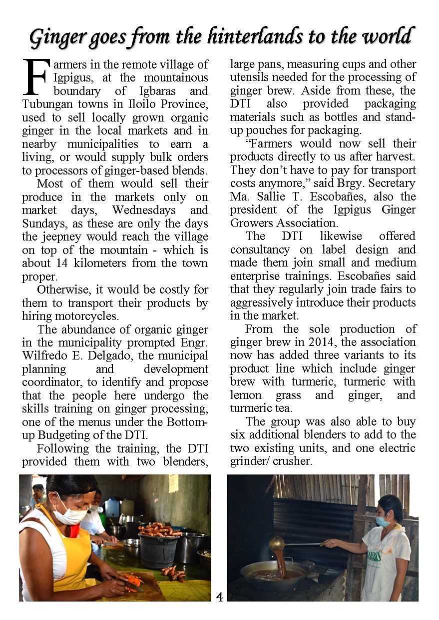 DTI VI News: DTI News Updates for October 2016