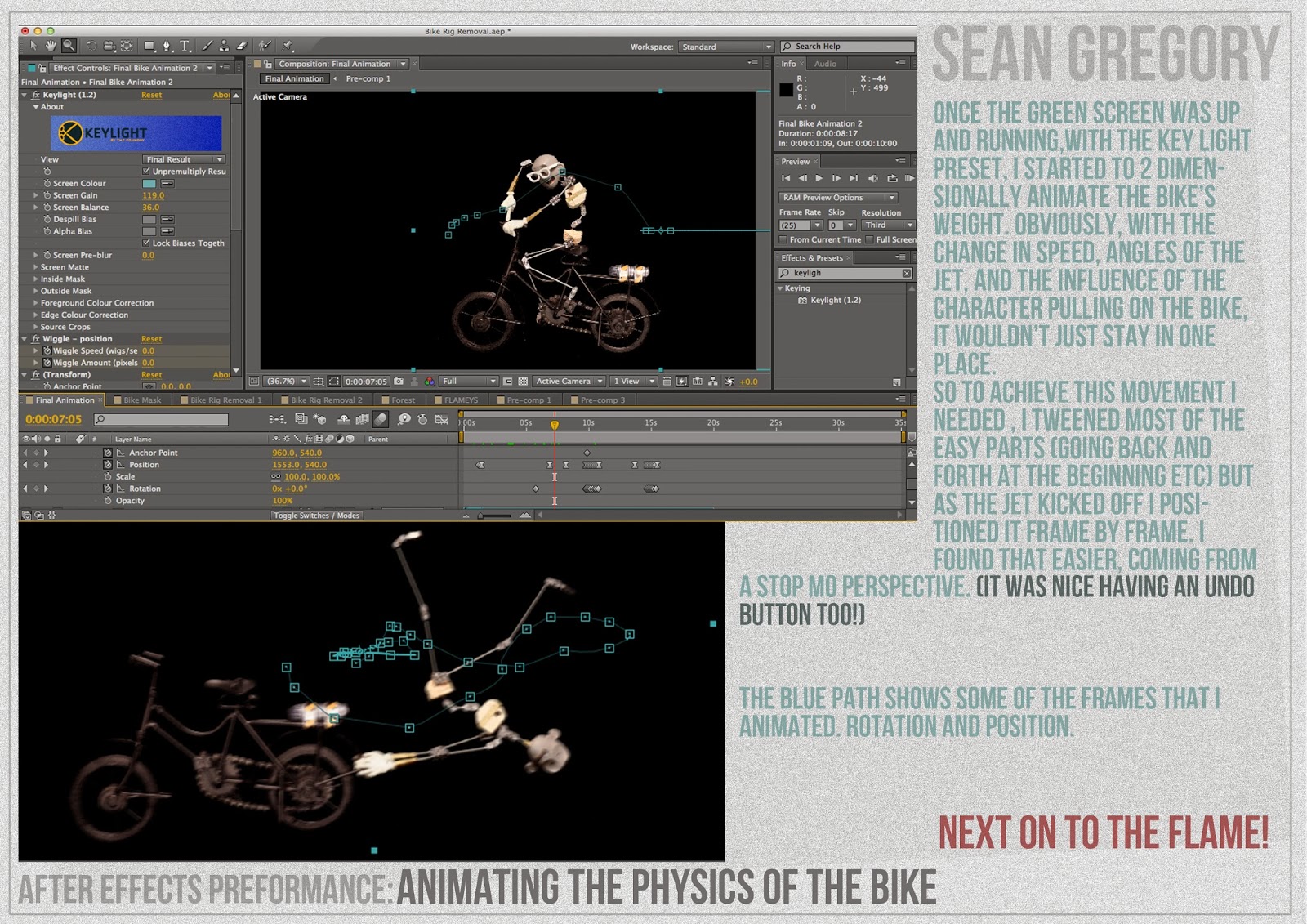 Sean Gregory Animation: WEAR A HELMET - STOP MOTION/AFTER EFFECTS ...