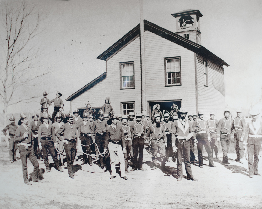 Victorian Firefighters [seen at the Allegan County Historical Society ...
