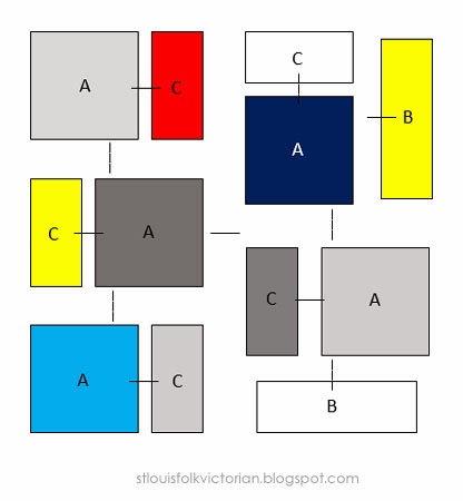 Scattered Squares Block Tutorial