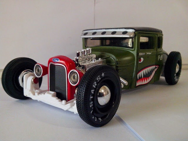 ISTANA MINIATUR MOTOR TRAIL CROSS: Miniatur Diecast Mobil Hot Rod Ford ...