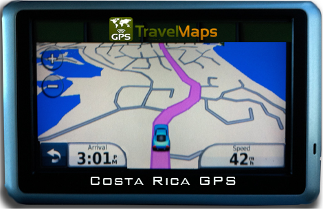GPSTravelMaps.com: TomTom Costa Rica GPS