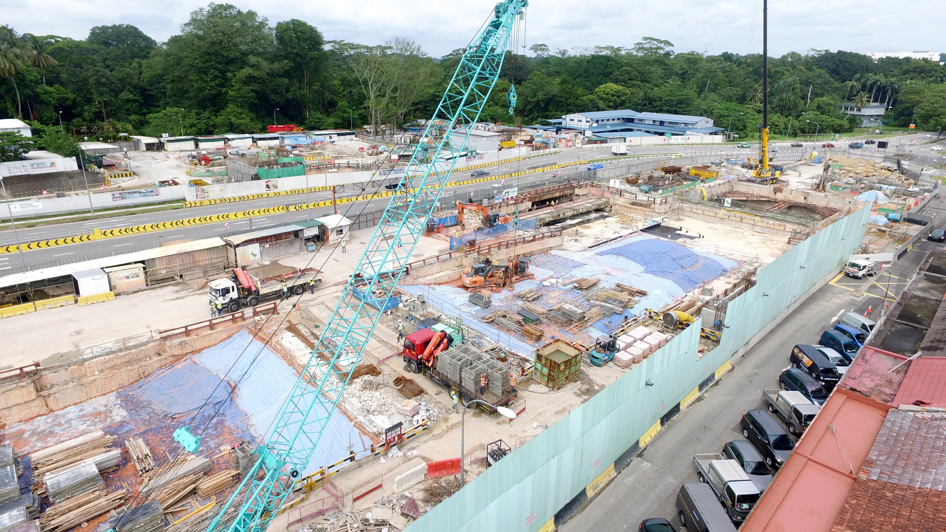 Thomson Line Construction: Springleaf - Basic Structure Completion