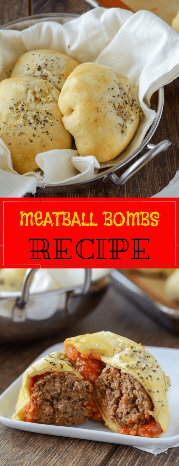 MEATBALL BOMBS RECIPE | Kite's Recipes