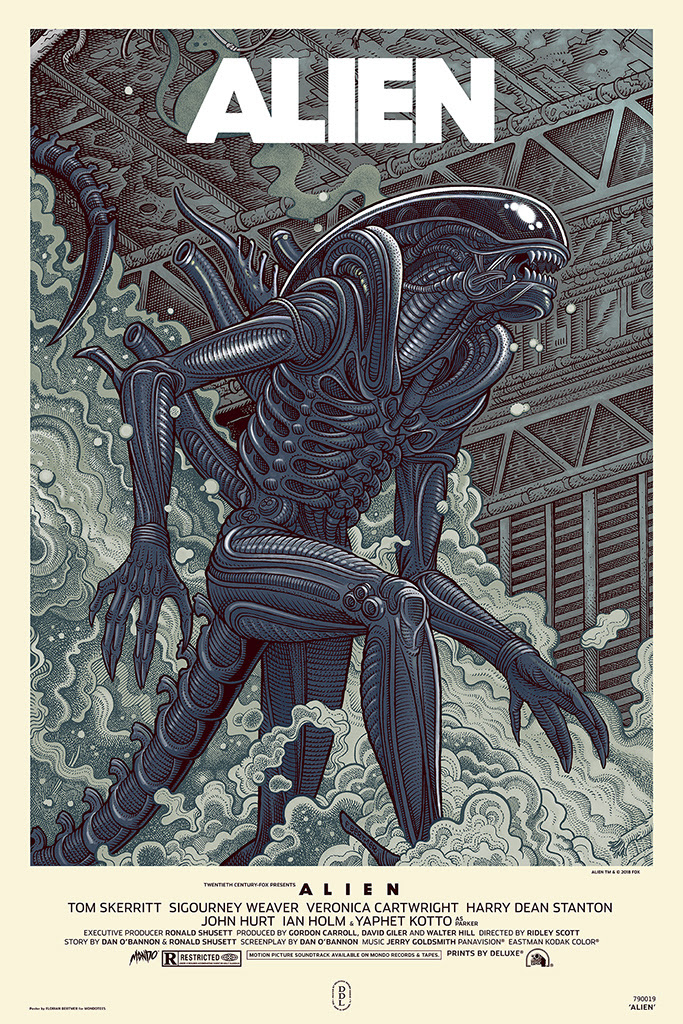 The Blot Says...: DCon 2018 Exclusive Alien Variant Screen Print by ...