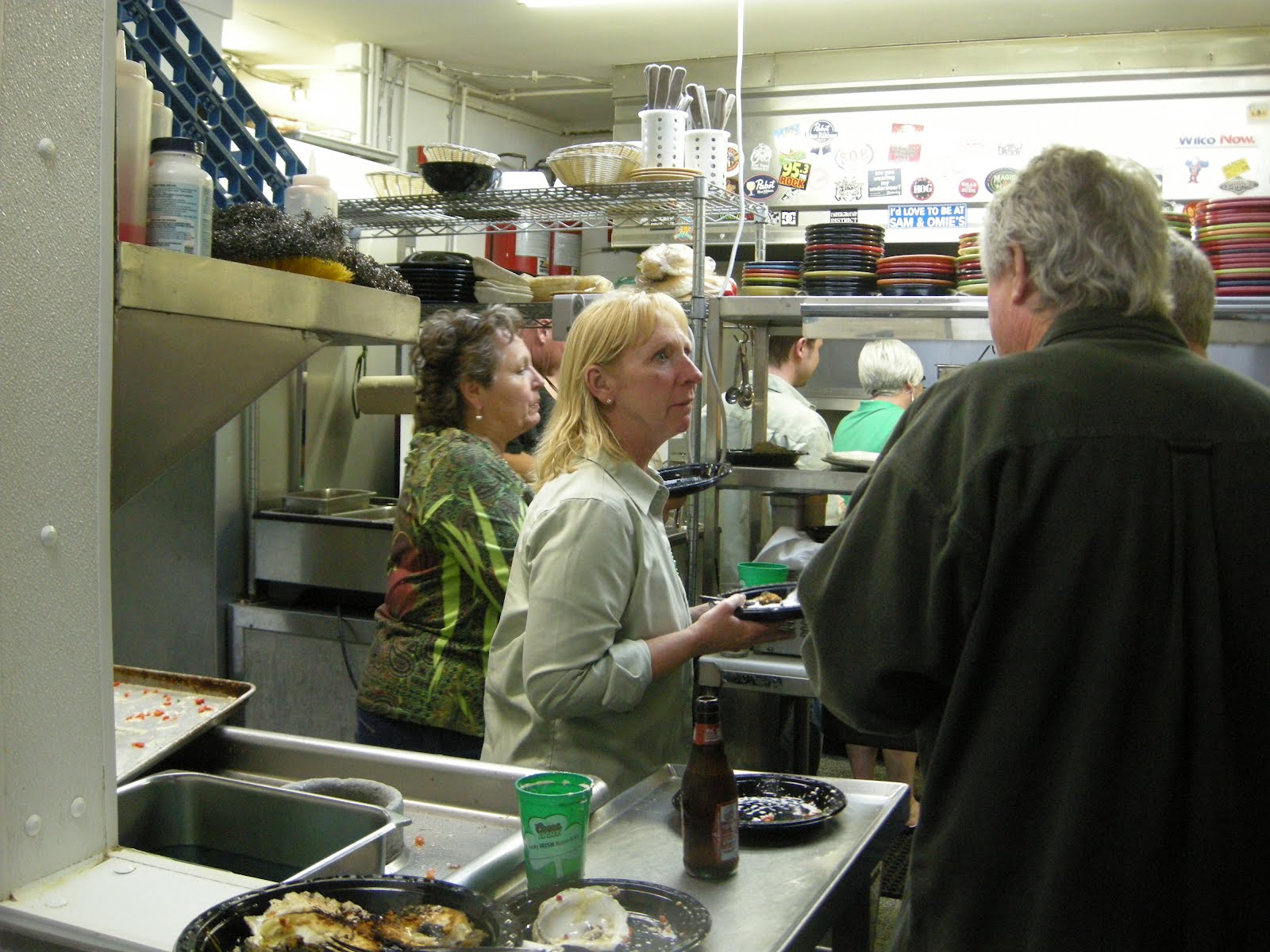 Kitchens Are Monkey Business: It's All About Oysters. Lucky 12 Tavern.