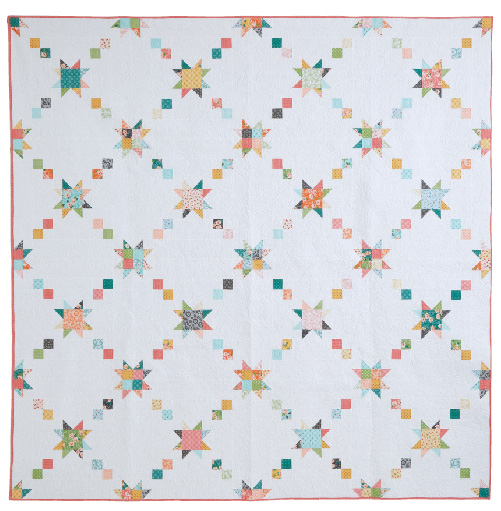 Star quilt crossed - Pattern