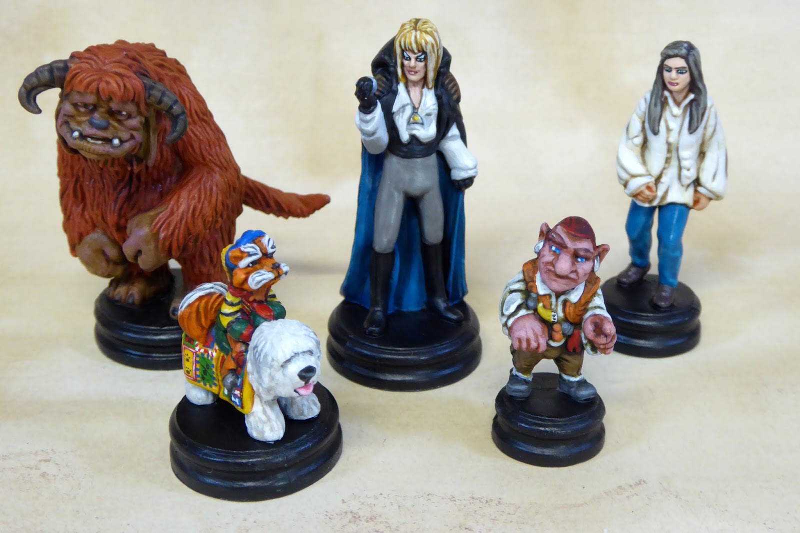 Old School Gaming: Labyrinth: Miniatures TO-DONE!