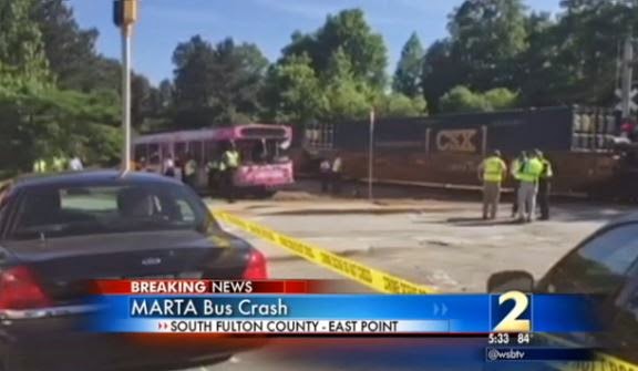MEC&F Expert Engineers : 6 INJURED IN MARTA BUS, CSX FREIGHT TRAIN ...