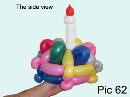 CLASSICAL: Balloon cake