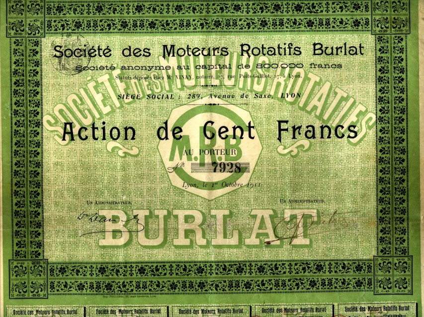 Histoires de famille: Histoire des Moteurs BURLAT