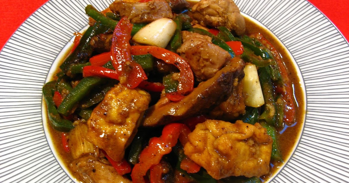 Duck Soup Easy: Madras Curry Pasilla Pepper Chicken (马德拉斯咖喱粉豌豆胡椒鷄, Maa5 ...
