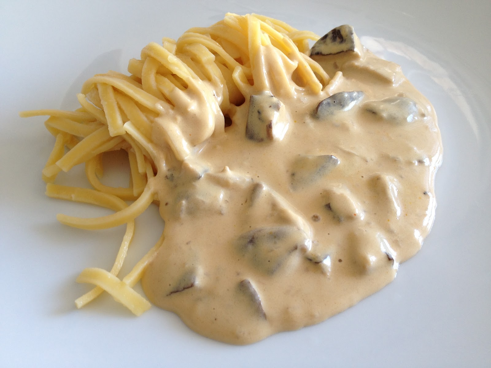 Pensando na Janta: Talharim ao Molho Funghi Freschi