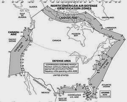Military Analysis: NORAD ADIZ.