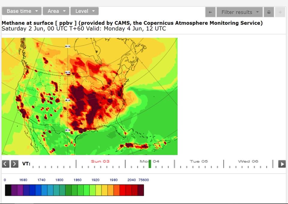 Seemorerocks: Methane levels - 06/04/2018