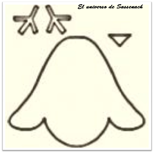 El universo de sassenach: POLLITO DE FIELTRO