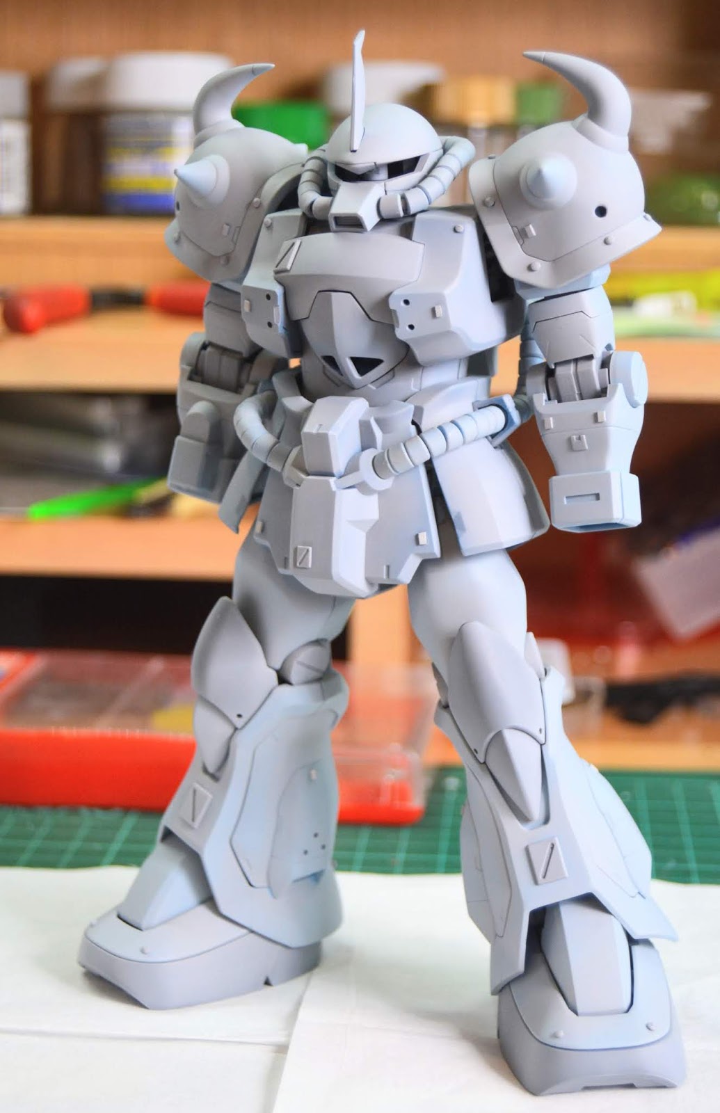 Custom Build: MG 1/100 Gouf Custom Ver. Japran