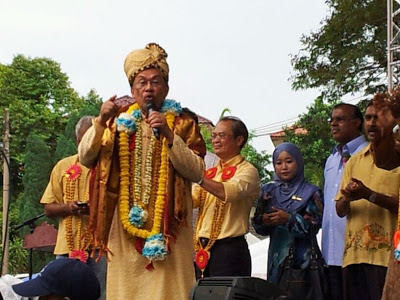 Gambar ANWAR Tok Sami Baru...Terkejut Beruk Melihatnya