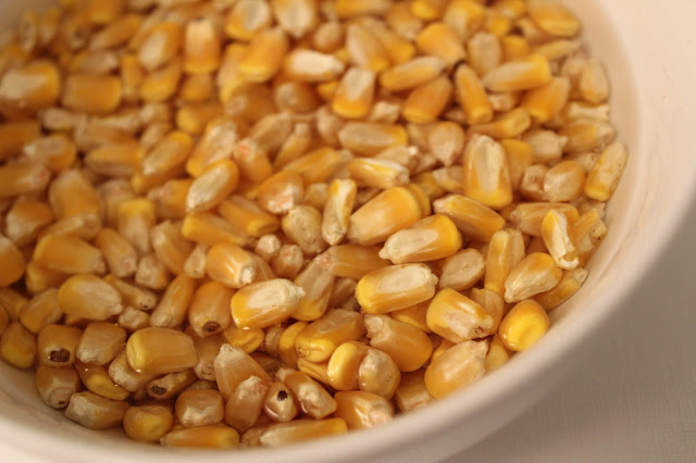 Chef Tess Bakeresse: Homemade Corn "nuts"