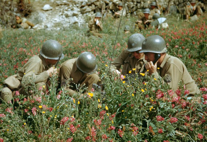 Color Photos of the Italian Campaign of World War II, 1944 ~ Vintage ...