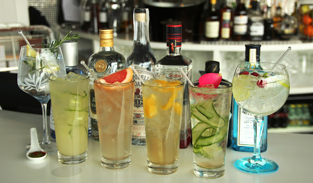 Kate and Chelsie: 'Perfect Serve' Gin Cocktails At The OXO Tower London.