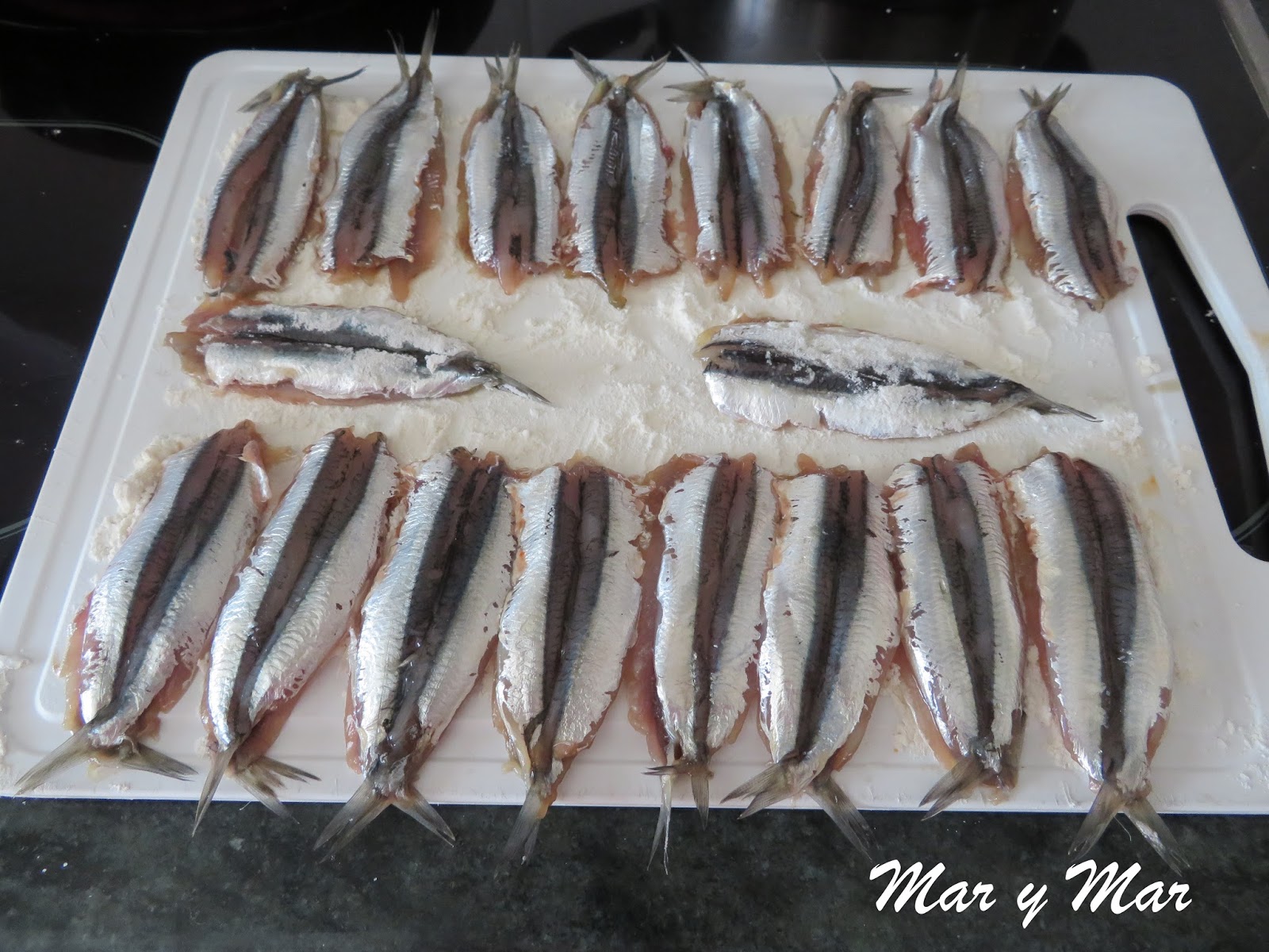 MAR Y MAR : BOQUERONES (BOCARTES) EN VINAGRE
