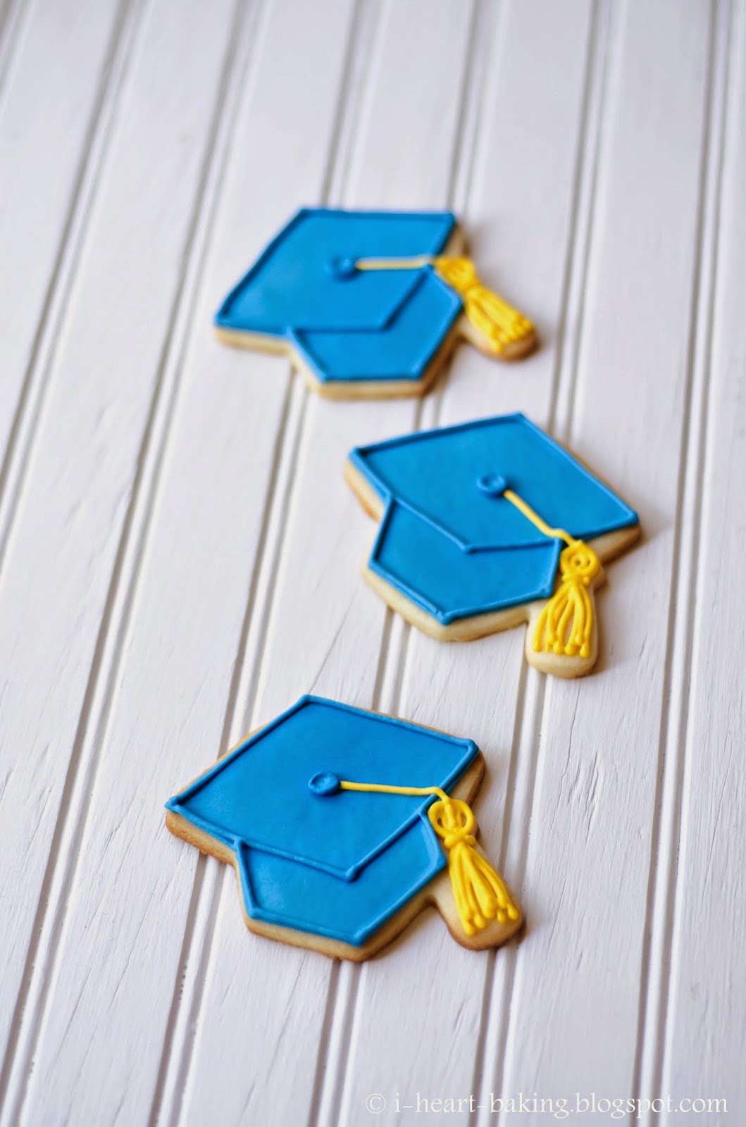 i heart baking!: graduation cap cookies