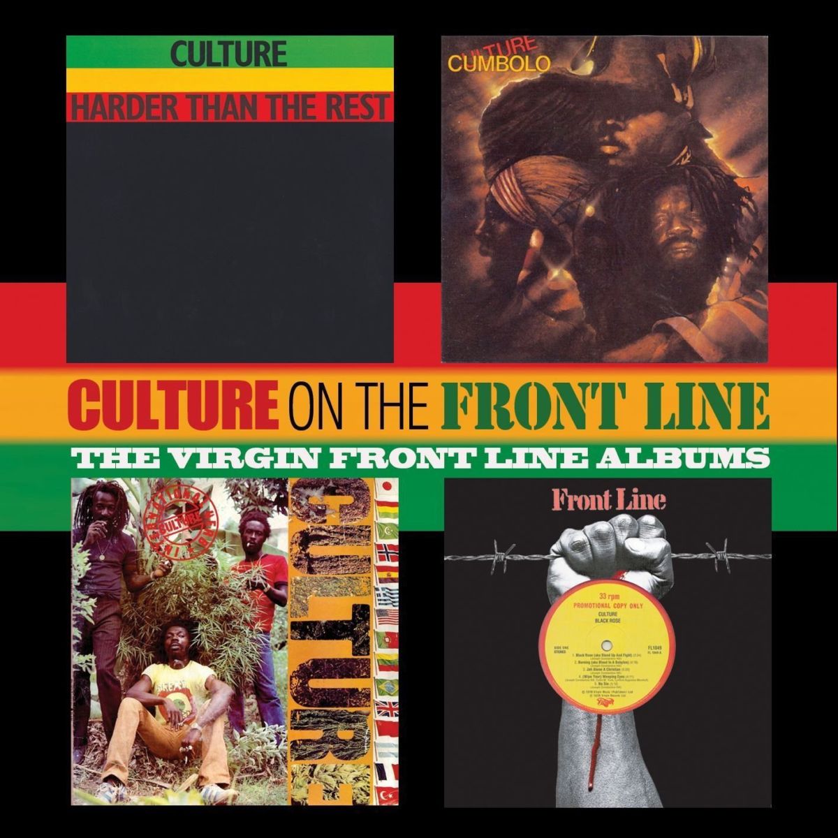 Reggaediscography: CULTURE (reggae band) - DISCOGRAPHY