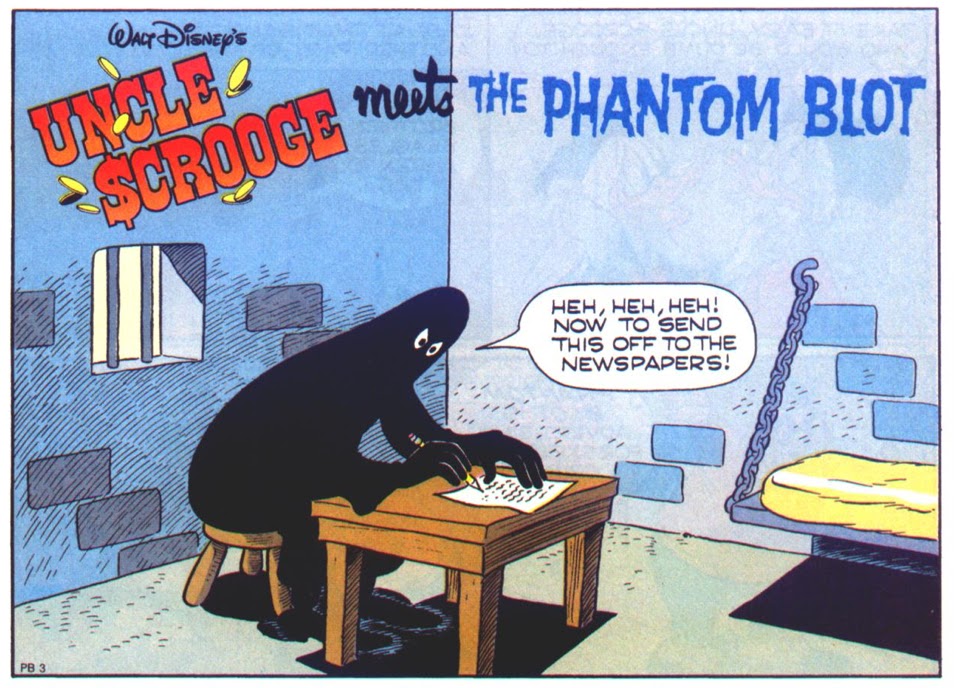 Duck Comics Revue: "The Phantom Blot Meets the Beagle Boys"