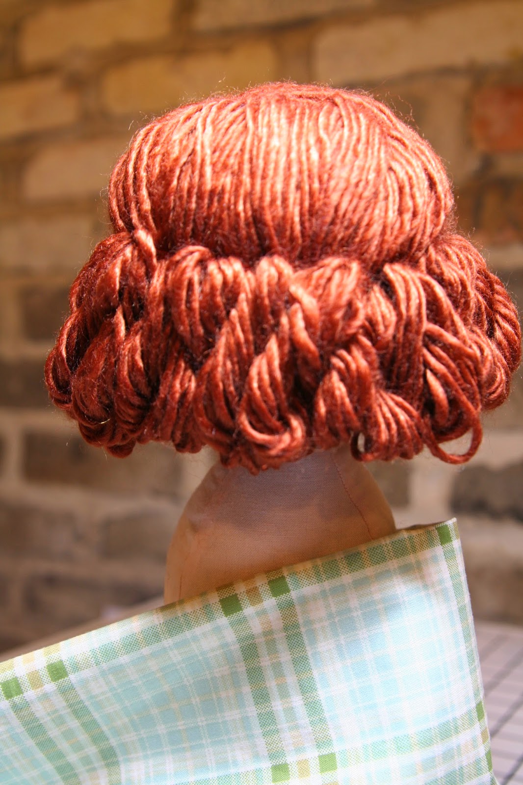 Gray Gables: Doll Making Continued - Doll Hair