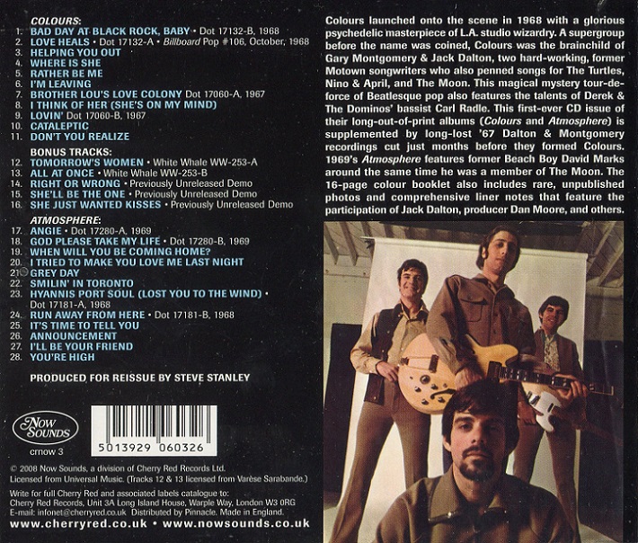 I Don't Hear A Single: Colours - Love Heals (The Complete Recordings ...