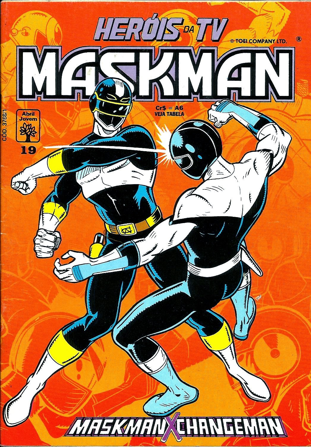 GIBISTOKUSBRASIL: CLIQUE PARA LER ON LINE:MASKMAN-HERÓIS DA TV Nº19 ...