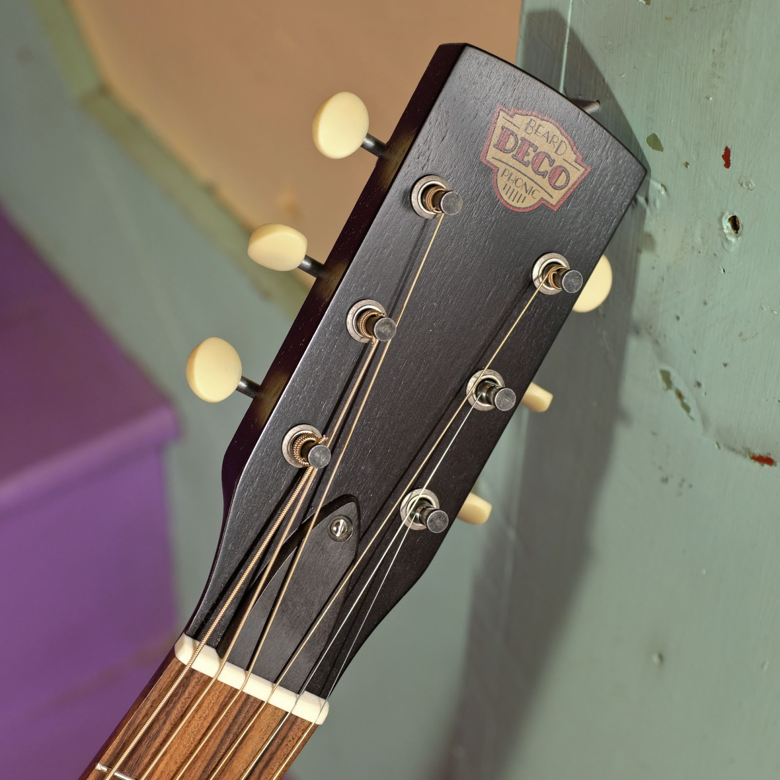 2018 Beard Deco-Phonic Model 27 Roundneck Resonator Guitar